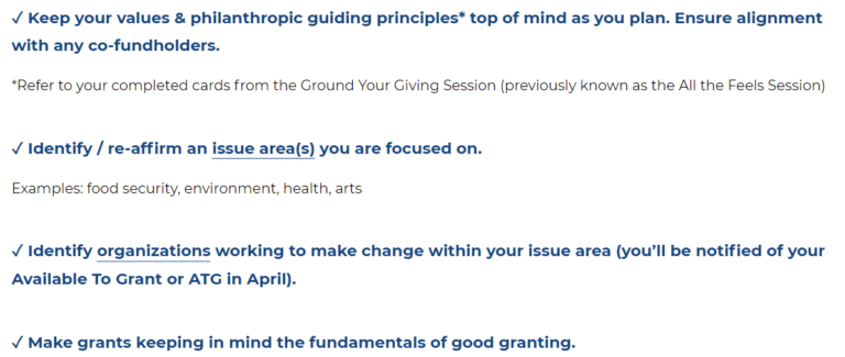 Philanthropic Toolkit - Toronto Foundation